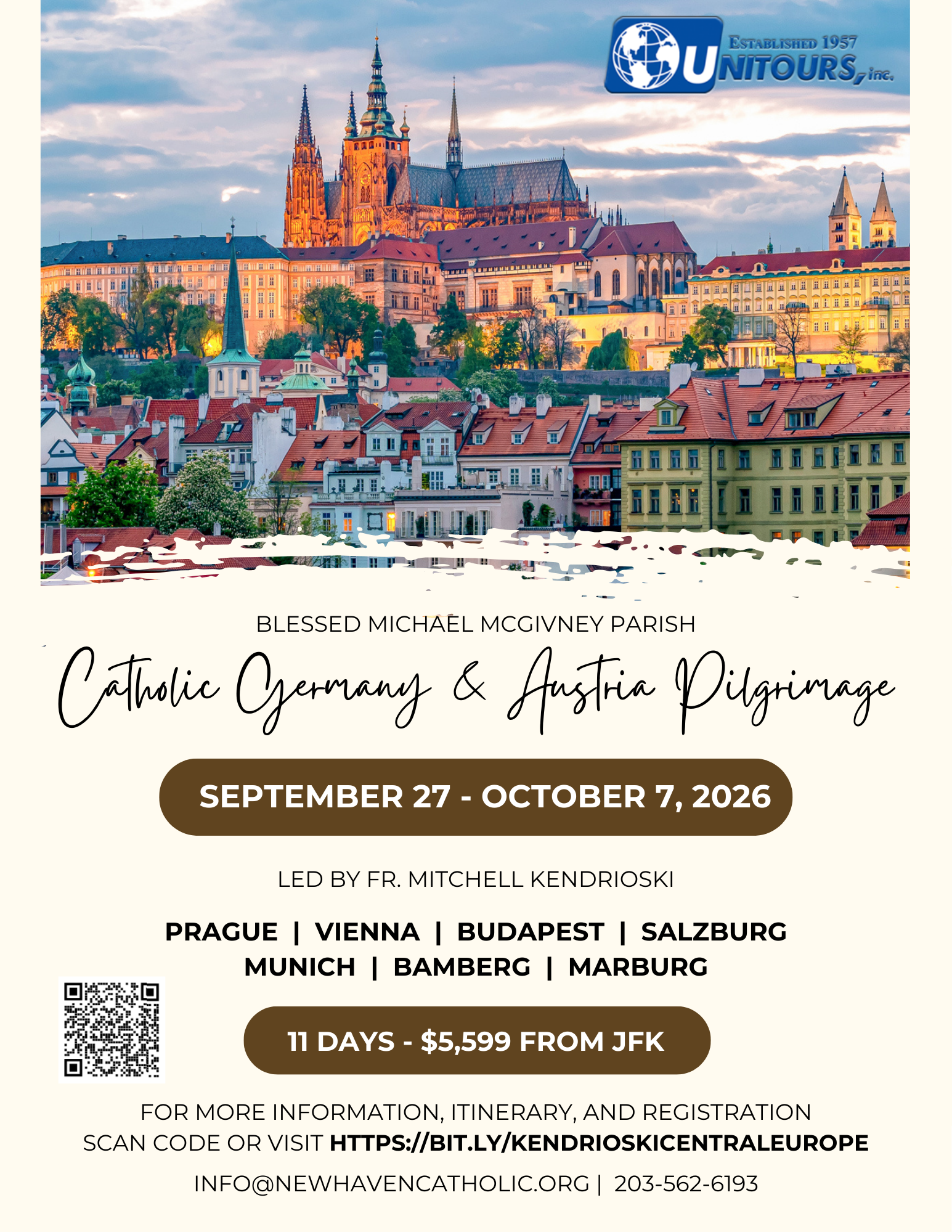 Central Europe Pilgrimage – Bl. Michael McGivney Parish